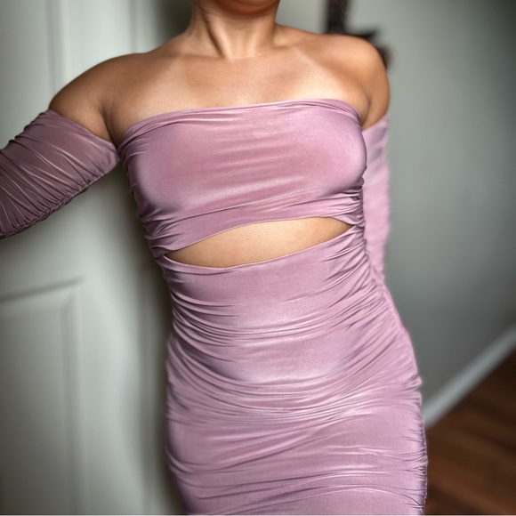 Madrag | Dresses | Madrag Ruched Bodycon Dress | Poshmark